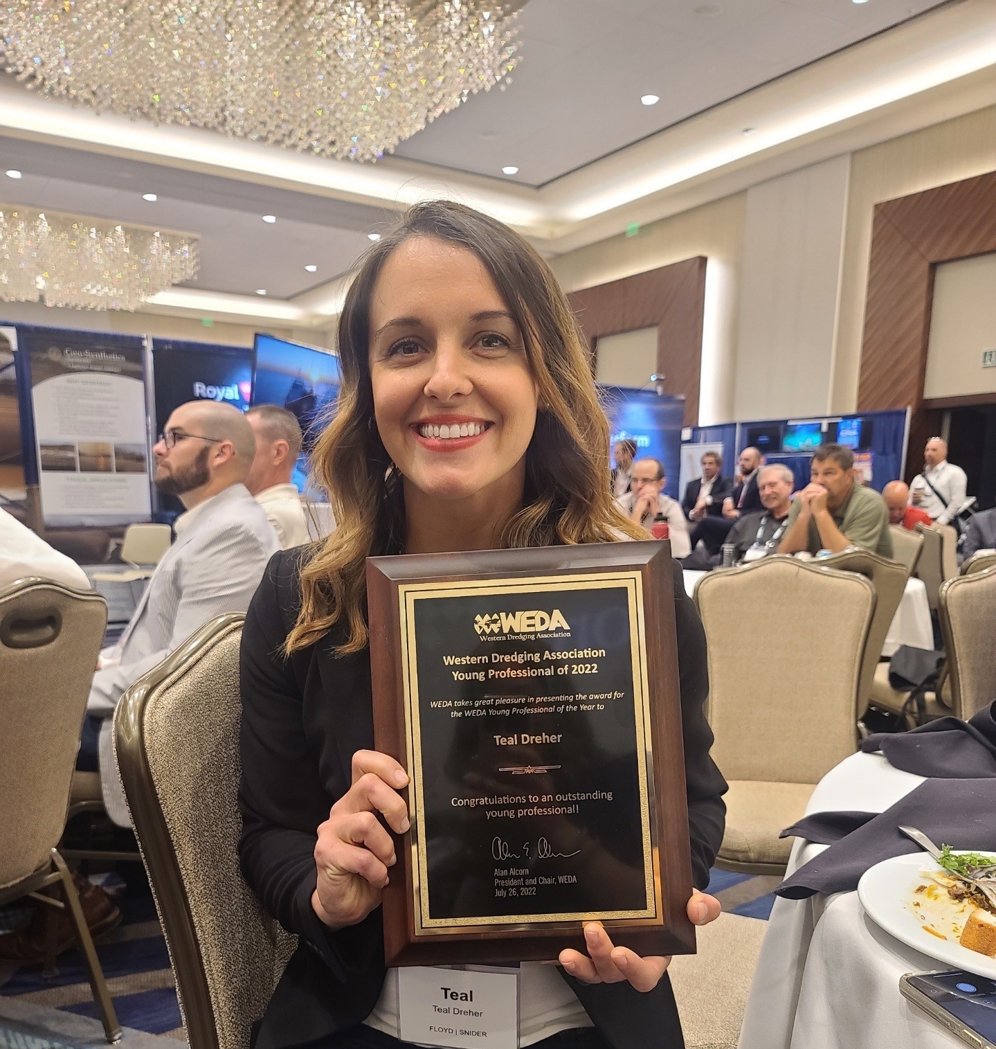 Teal Dreher Awarded 2022 WEDA Young Professional of the Year Award ...
