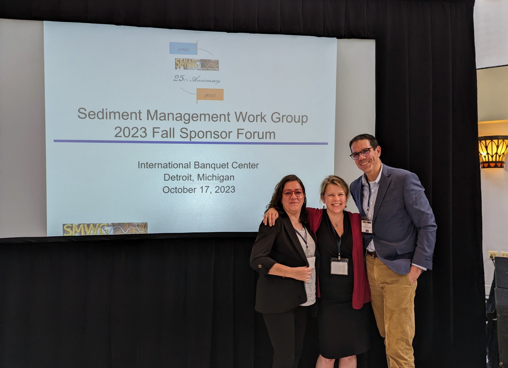 Dr. Allison Geiselbrecht presents at the Sediment Management Work Group ...